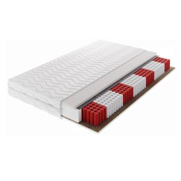 TASCHENFEDERKERNMATRATZE ERVADO MULTI Multipocket 120x200, H3/H4, H&ouml;he ca.: 20 cm