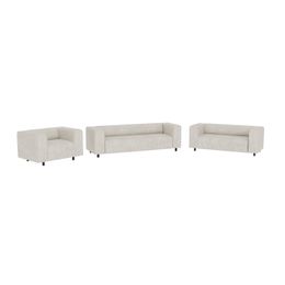 SITZGARNITUR 3+2+1 Tove Beige Cord