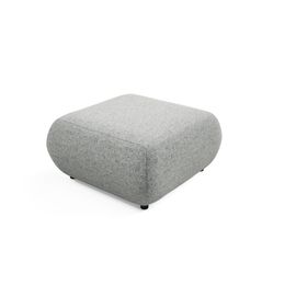 POLSTERHOCKER DELTA Modern Sitzhocker, Fu&szlig;hocker Grau