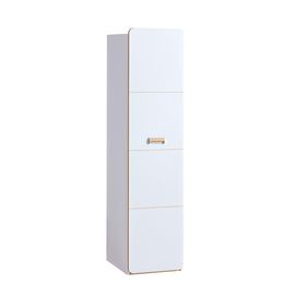 DREHT&Uuml;RENSCHRANK MANTI 45/182,6/49,7cm 1-t&uuml;rig Wei&szlig;