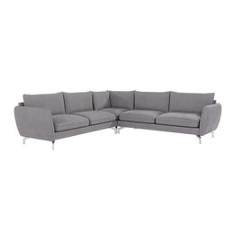 ECKSOFA Elou Grau Microfaser