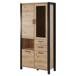 VITRINE in Eichefarben