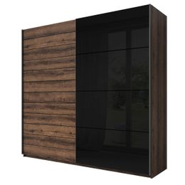 SCHWEBET&Uuml;RENSCHRANK COSMICO 270/210/61 cm 2-t&uuml;rig Braun
