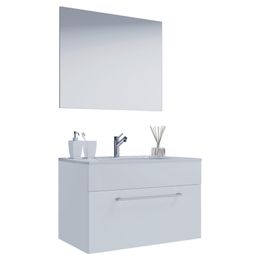 Badezimmer Badinos Wei&szlig; 3-tlg.