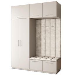 GARDEROBENSCHRANK REMA 180/240/60 cm Modern Kaschmir