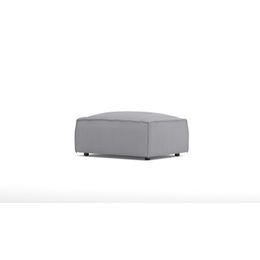 HOCKER Zenith Grau Luxusmicrofaser