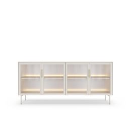 SIDEBOARD GLORIA 181,3x39,3x82,6 cm mit 4 T&uuml;ren Kaschmir
