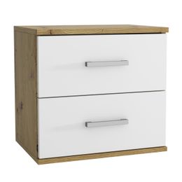 NACHTTISCH NOCTA 48/50/35 cm Wei&szlig;