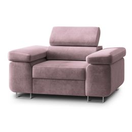 SESSEL CALVO Polstersessel Loungesessel ergonomisch, Lila