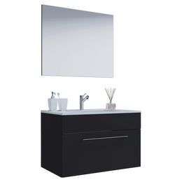 Badezimmer Badinos 3-tlg. Schwarz