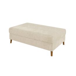 HOCKER Sigurd Beige Chenille