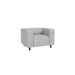 SESSEL Tove Hellgrau Cord