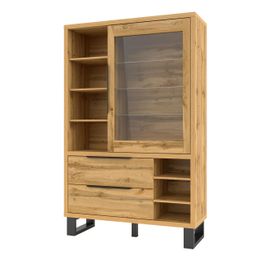 VITRINE in Eiche Wotan, Eiche