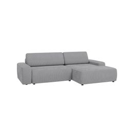 ECKSOFA Nancy Hellgrau Cord