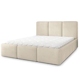 POLSTERBETT MORENA MGV 180x200 cm mit Bettk&auml;sten - Beige