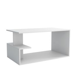 COUCHTISCH RICCARDO 90/50/46 cm Wei&szlig;