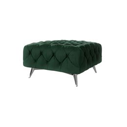 HOCKER Chesterfield Laura Flasche Gr&uuml;n Samt