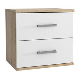 NACHTTISCH NOCTA 48/50/35 cm Wei&szlig;