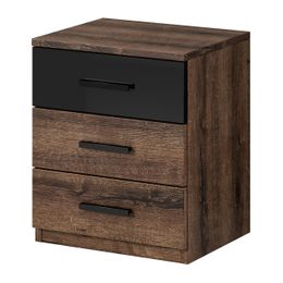 NACHTTISCH COSMICO 47/56/42 cm Braun