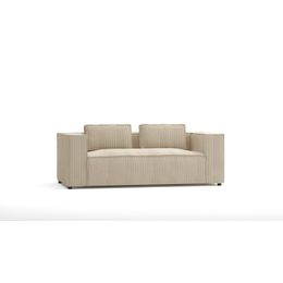 2-SITZER-SOFA Nova Beige Cord