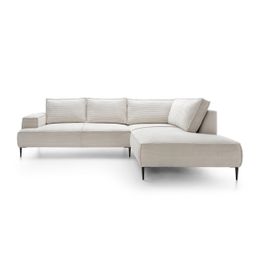 ECKSOFA DUNA Beige Kordstoff
