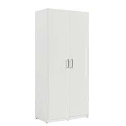 DREHT&Uuml;RENSCHRANK RYGEN 90,9/197,5/53,3cm 2-t&uuml;rig Wei&szlig;