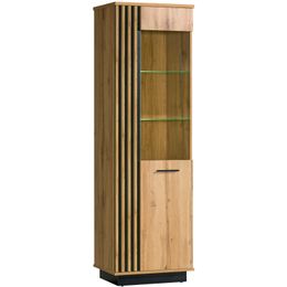 VITRINE KIMA 193,6/60 cm in Eiche Wotan