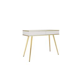 KONSOLENTISCH VENEZIA 102/80/50 cm mit Schubladen, Wei&szlig;
