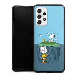 DeinDesign Galaxy A33 5G Handy Slim Case extra d&uuml;nn Silikon Handyh&uuml;lle schwarz H&uuml;lle Children Snoopy Peanuts Silikon Slim Case
