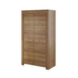 DREHT&Uuml;RENSCHRANK CIELO 110/197/54 cm 2-t&uuml;rig Eichefarben