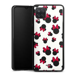 DeinDesign Galaxy A12 Handy Silikon H&uuml;lle Case schwarz Handyh&uuml;lle Disney Official Licensed Product Minnie Mouse