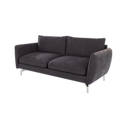 3-SITZER-SOFA Elou Graphit Microfaser