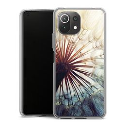 DeinDesign Xiaomi Mi 11 Lite 5G NE Handy Silikon H&uuml;lle Case transparent Handyh&uuml;lle Dandelion Photography Flowers Silikon Case