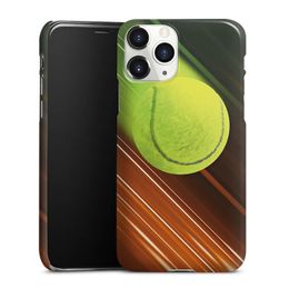 DeinDesign iPhone 11 Pro Handy Premium Case Smartphone Handyh&uuml;lle Schutzh&uuml;lle gl&auml;nzend Ball Tennis Hobby Premium Case
