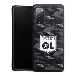 DeinDesign Galaxy S20 FE 5G Handy Premium Silikon H&uuml;lle Handyh&uuml;lle schwarz Case Olympique Lyonnais Official Licensed Product Ol Silikon Premium Case