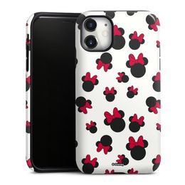 DeinDesign iPhone 11 Handy Panzer Handyh&uuml;lle robuste Outdoor H&uuml;lle Schutzh&uuml;lle gl&auml;nzend Disney Official Licensed Product Minnie Mouse Tough Case