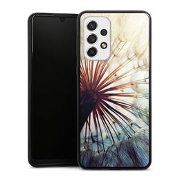 DeinDesign Galaxy A33 5G Handy Slim Case extra d&uuml;nn Silikon Handyh&uuml;lle schwarz H&uuml;lle Dandelion Photography Flowers Silikon Slim Case