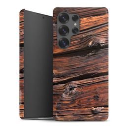 DeinDesign Galaxy S25 Ultra Handy Premium Case Smartphone Handyh&uuml;lle Schutzh&uuml;lle gl&auml;nzend Cow Fur Cow Skin Premium Case