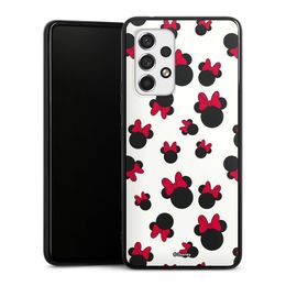DeinDesign Galaxy A53 5G Handy Silikon H&uuml;lle Case schwarz Handyh&uuml;lle Official Licensed Product Disney Minnie Mouse