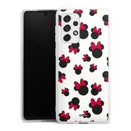 DeinDesign Galaxy A33 5G Handy Silikon H&uuml;lle Case transparent Handyh&uuml;lle Official Licensed Product Disney Minnie Mouse Silikon Case