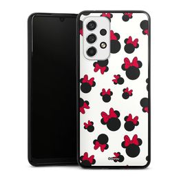 DeinDesign Galaxy A33 5G Handy Slim Case extra d&uuml;nn Silikon Handyh&uuml;lle schwarz H&uuml;lle Official Licensed Product Disney Minnie Mouse Silikon Slim Case