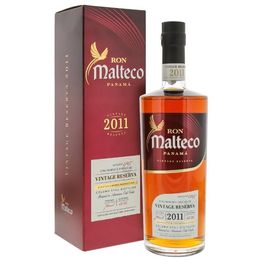 Ron Malteco Vintage Reserva 2011 Rum (42,3 % vol 0,7 Liter)