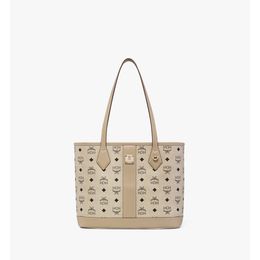 MCM Neuer Liz Shopper in Visetos MWPGSLR03I8001