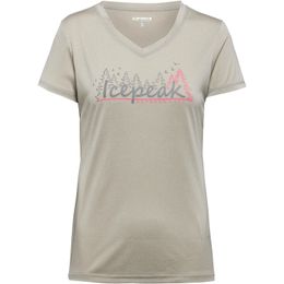 Icepeak BURNHAM Funktionsshirt Damen - Gr&ouml;&szlig;e L - beige