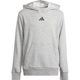 Adidas SMILEY Hoodie Jungen - Gr&ouml;&szlig;e 128 - grau
