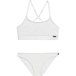 Brunotti SOFIA-BROIDERY Bikini Set M&auml;dchen - Gr&ouml;&szlig;e 128 - wei&szlig;