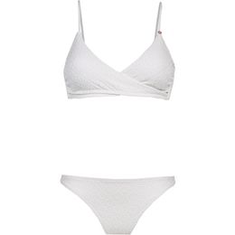 Brunotti BELLA-BROIDERY Bikini Set Damen - Gr&ouml;&szlig;e 34 - wei&szlig;