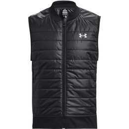 Under Armour UA LAUNCH INSULATED VEST Laufweste Herren - Gr&ouml;&szlig;e L - schwarz