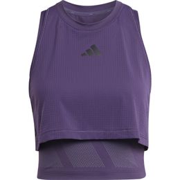 Adidas COOL Croptop Damen - Gr&ouml;&szlig;e XL - lila
