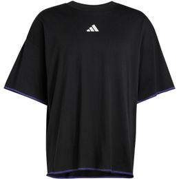Adidas TRAIN T-Shirt Herren - Gr&ouml;&szlig;e XL - schwarz